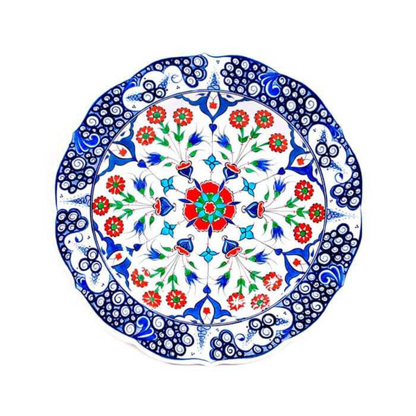 30 cm Iznik Plate Collection | Iznik Tiles and Ceramics - İznik Çini