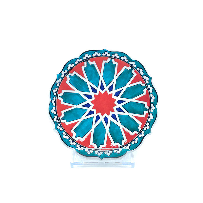 Iznik Plate Seljuk Pattern - İznik Çini